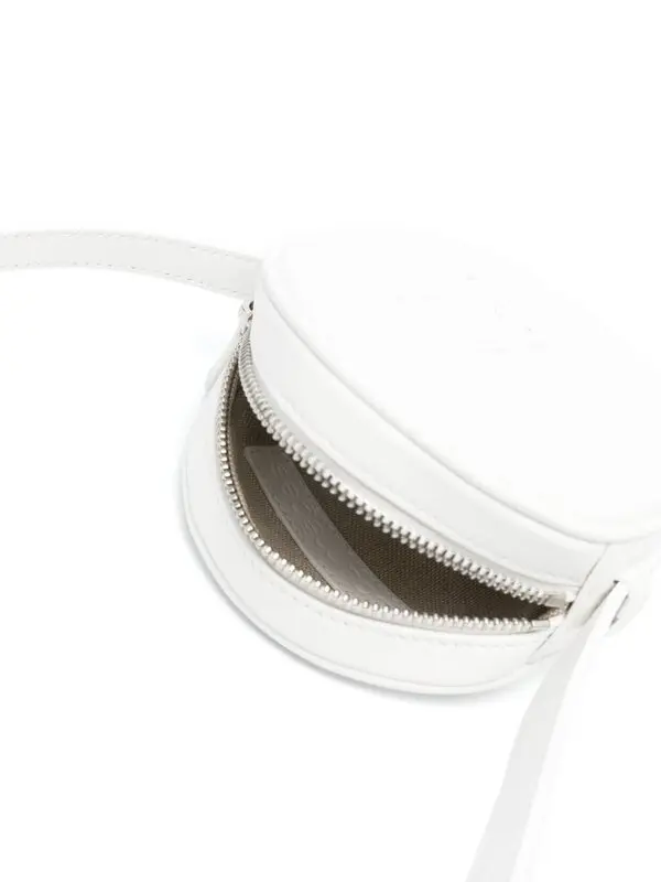 COURREGES Re-edition Circle Cross Body Bag - White