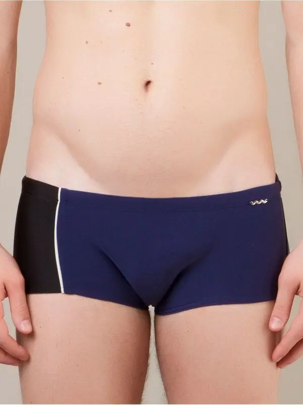 AMIR SLAMA Panelled Swimming Trunks