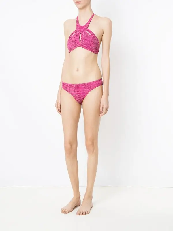 AMIR SLAMA Cut Out Bikini Set