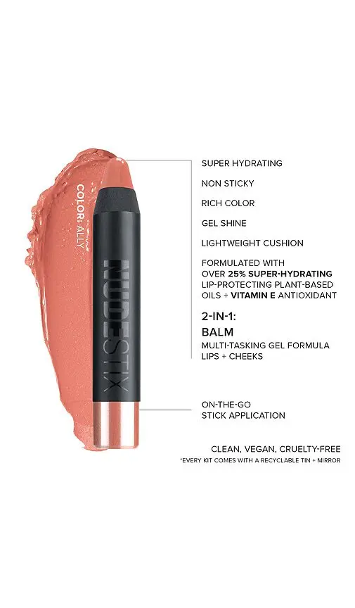 NUDESTIX Nude Natural Lips Kit In Nude - N,a