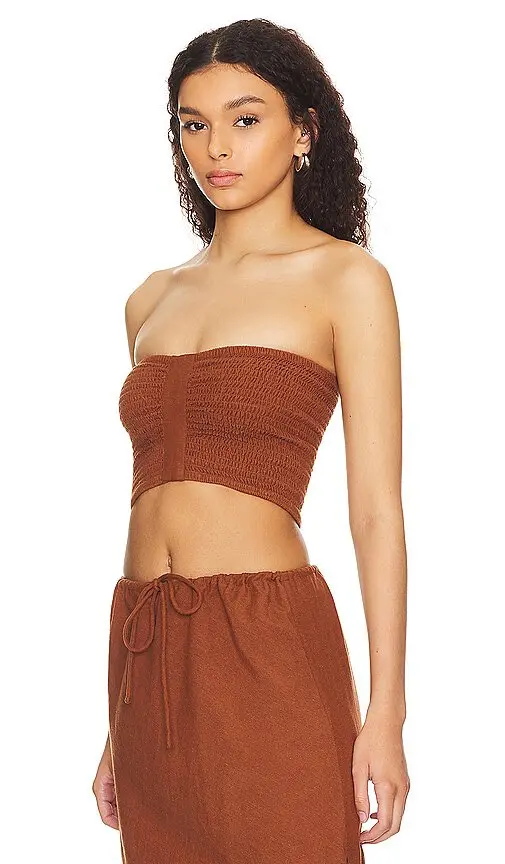 L*Space Summer Feels Tube Top In Brown