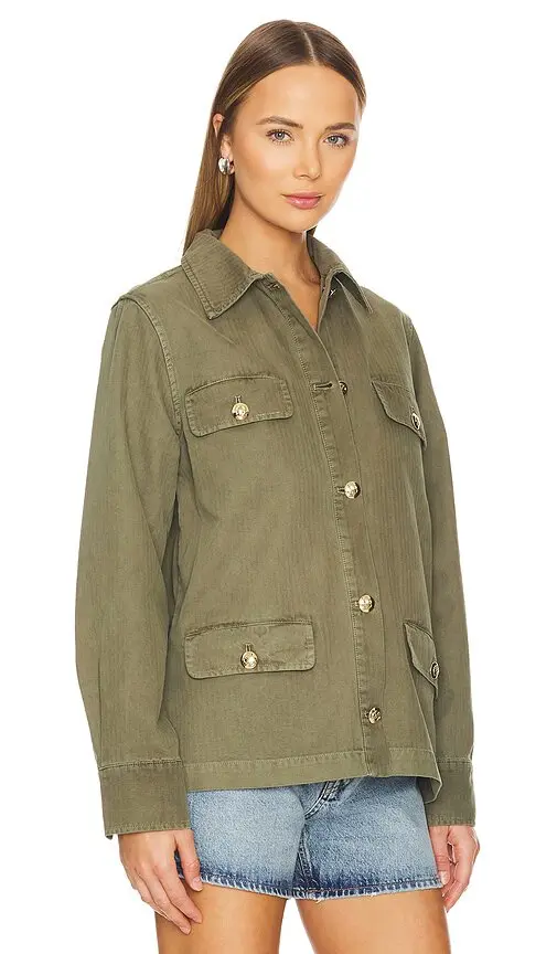 ANINE BING Corey Jacket - Army Green