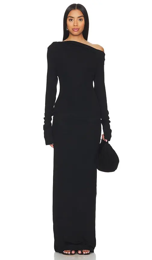 SNDYS. Reyna Maxi Dress - Black