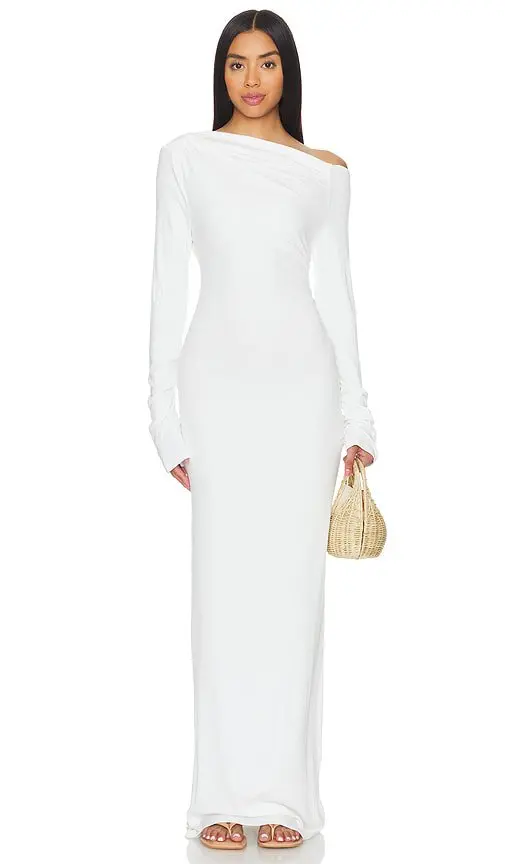 SNDYS. Reyna Maxi Dress - White