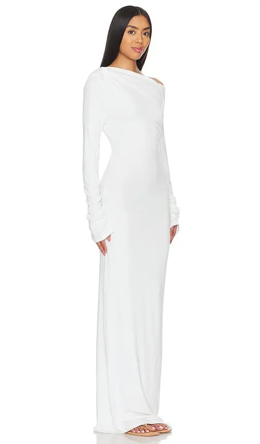 SNDYS. Reyna Maxi Dress - White