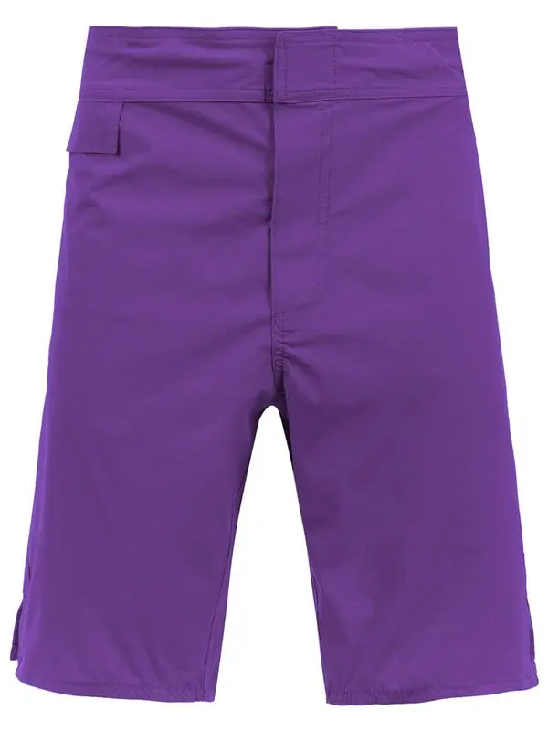 AMIR SLAMA Mid-rise Swim Shorts - Purple