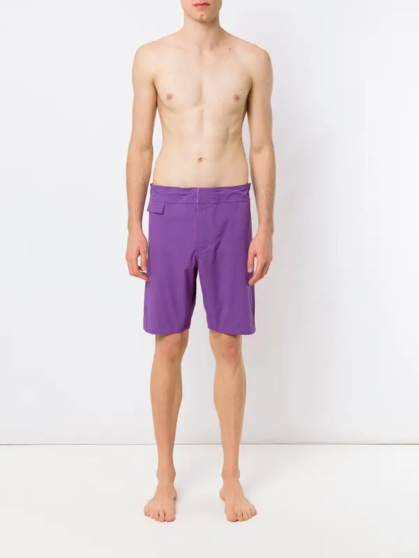 AMIR SLAMA Mid-rise Swim Shorts