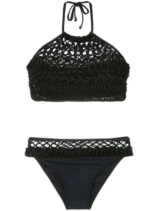 AMIR SLAMA Macramé Bikini Set