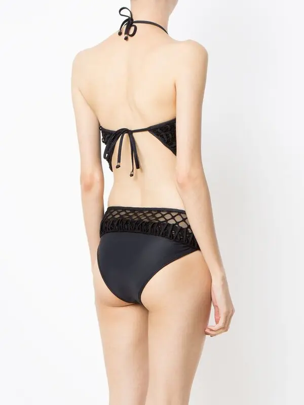 AMIR SLAMA Macramé Bikini Set