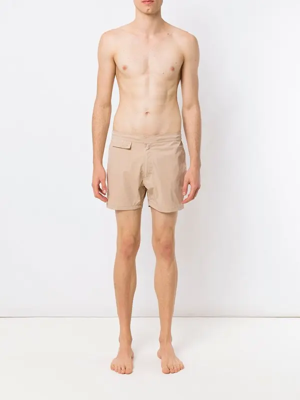 AMIR SLAMA Mid-rise Swim Shorts