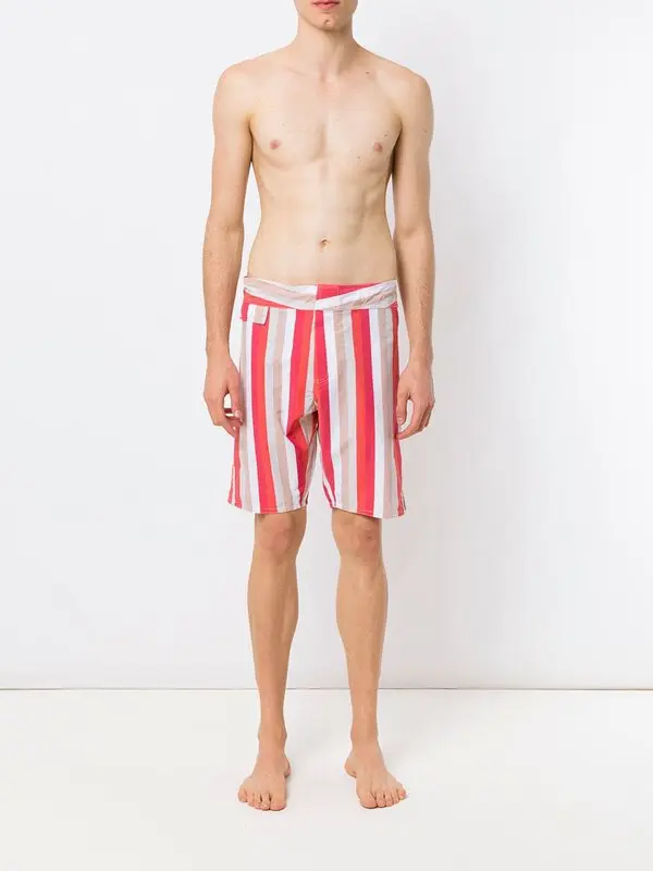AMIR SLAMA Mid Rise Swim Shorts