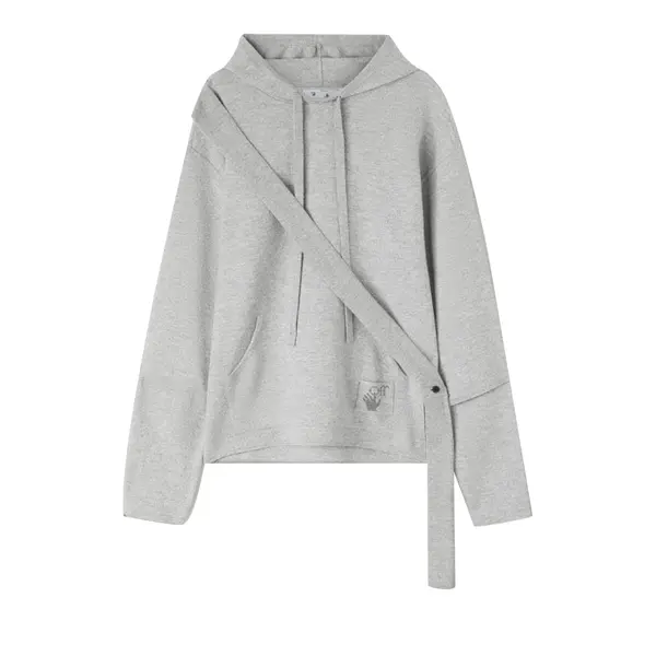 Off-White Easybreezy Knit Hoodie - Grey