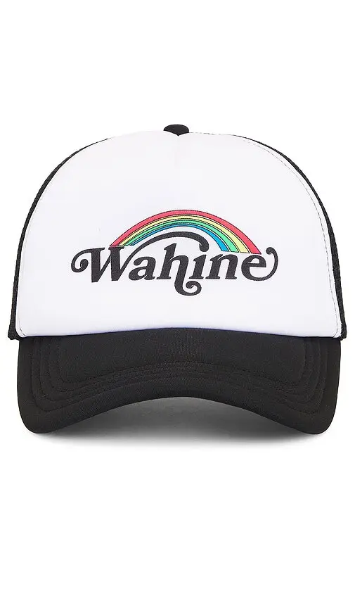 WAHINE Trucker Hat - Black