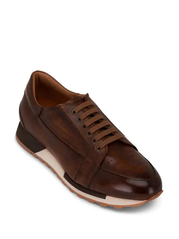 Bontoni Vento Leather Lace-up Sneakers