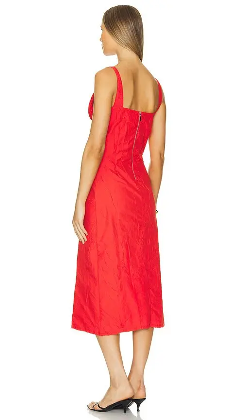 The Line By K Julieta Dress In Cherry Red - 65% Off | Editorialist