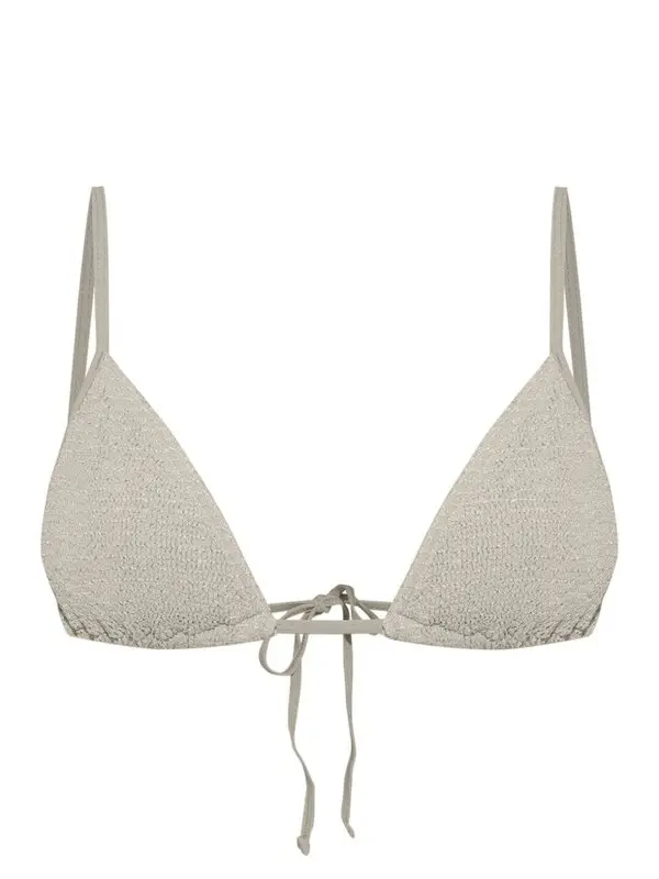 Bond Eye Luana Triangle Bikini Top - Grey