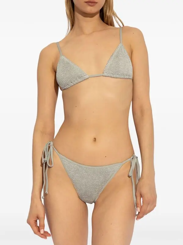 Bond Eye Luana Triangle Bikini Top - Grey