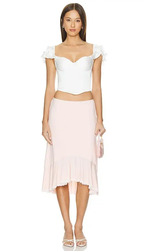 Astr The Label Corazon Top