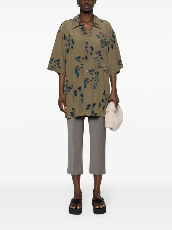 LEMAIRE Floral-print Shirt
