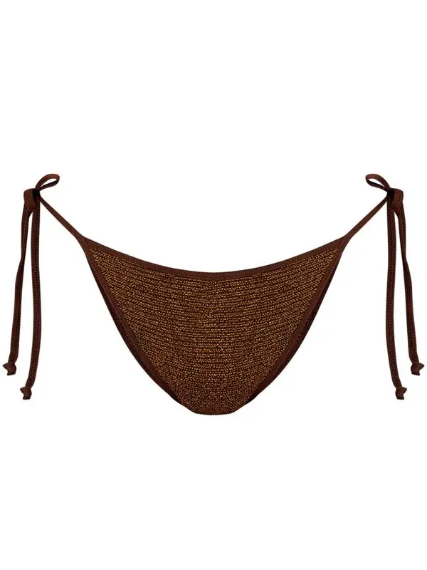Bond Eye Anisha Tie Bikini Bottoms - Brown
