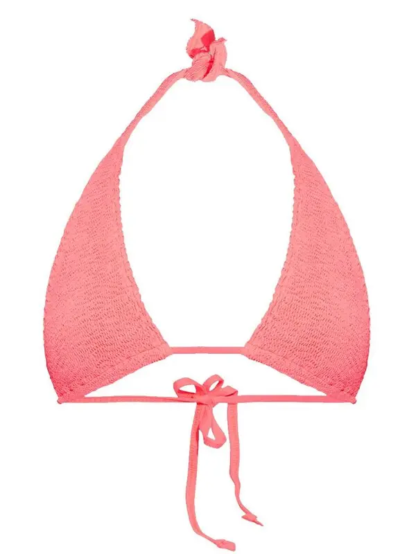 Bond Eye Jean Bikini Top - Pink