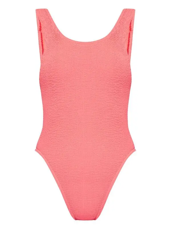 Bond Eye Maxam Crinkled One-piece Swimsuit - Pink
