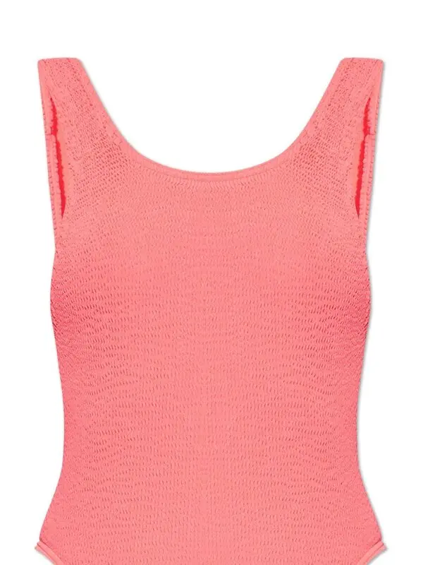 Bond Eye Maxam Crinkled One-piece Swimsuit - Pink