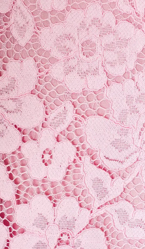 For Love & Lemons Creamsicle Lace Slip Dress In Pale Pink - 30% Off |  Editorialist