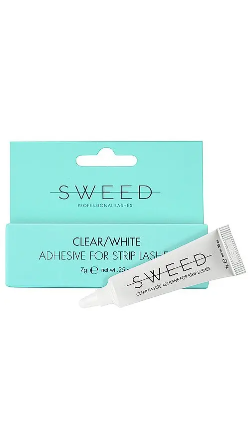 SWEED LASHES Adhesive For False Lashes - Clear & White