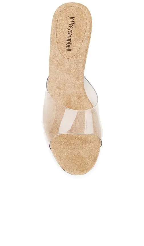 Jeffrey Campbell Cendrillon Sandal In Neutral