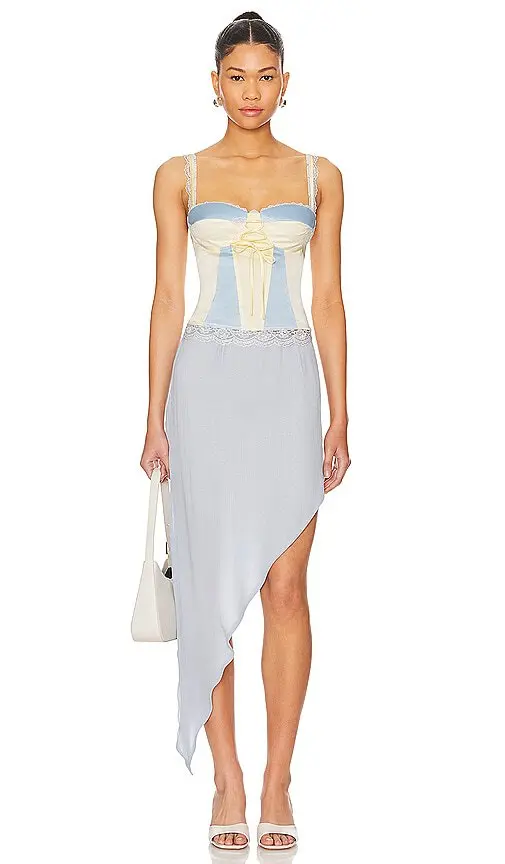 MORE TO COME Ariya Cami Top - Ivory Multi