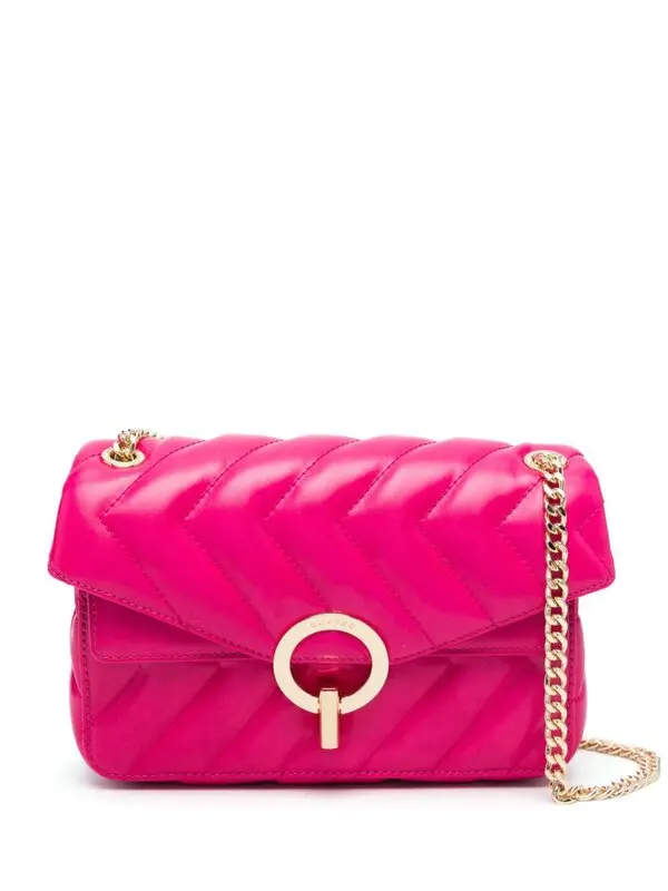 Sandro Quilted Leather Shoulder Bag