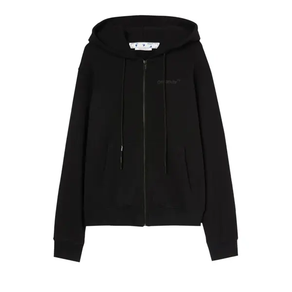 Off-White Diag Tab Slim Zip Hoodie