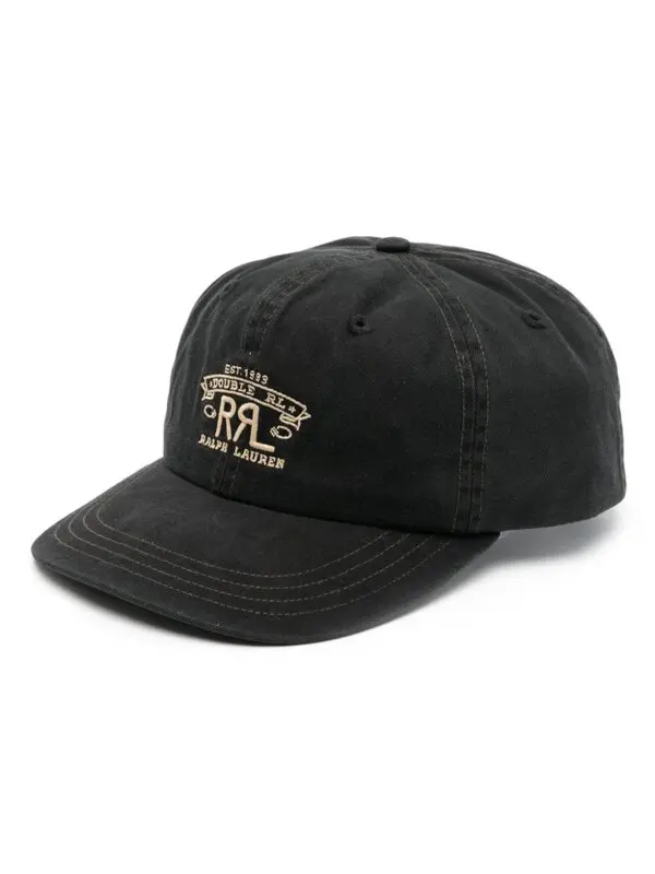 Ralph Lauren Logo-embroidered Baseball Cap - Black
