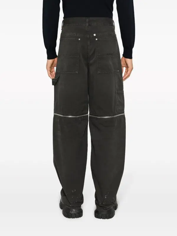 Givenchy Zip-detailed Straight-cut Trousers