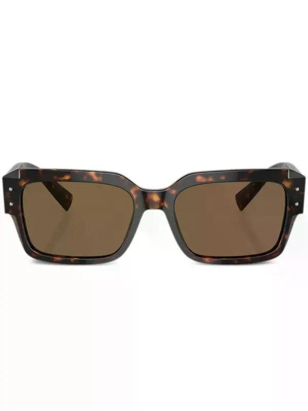 Dolce & Gabbana Rectangle-frame Sunglasses - Green