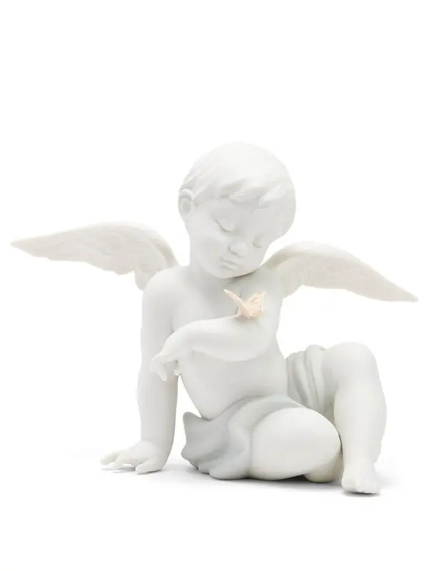 LLADRO Angelical Moments Porcelain Figurine - White