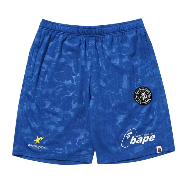 A BATHING APE Soccer Game Shorts