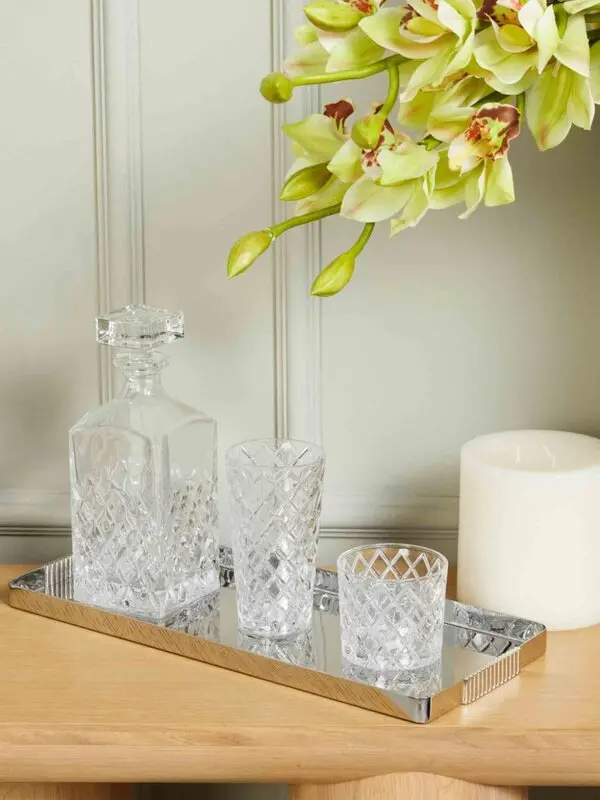 Ralph Lauren Thorpe Polished Rectangular Tray