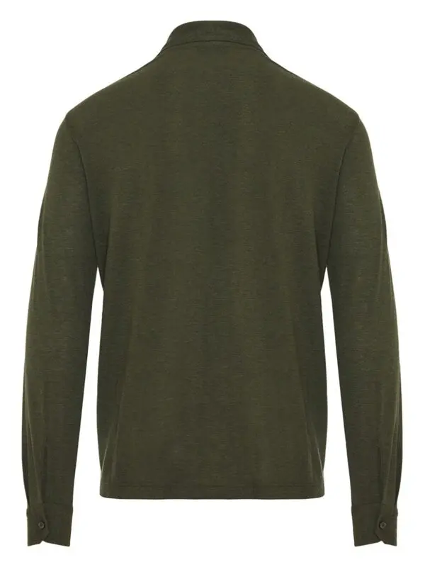 BARBA NAPOLI Button-up Shirt - Green