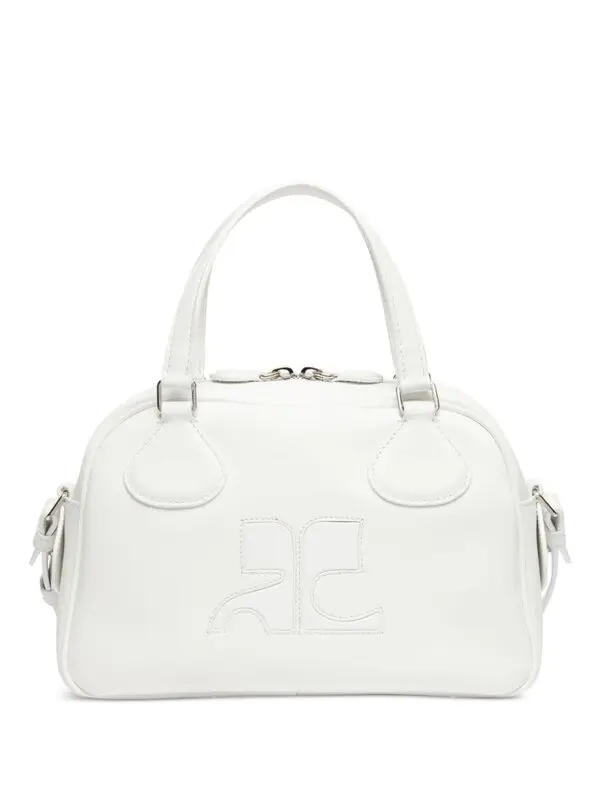 COURREGES Re-edition Leather Bowling Bag