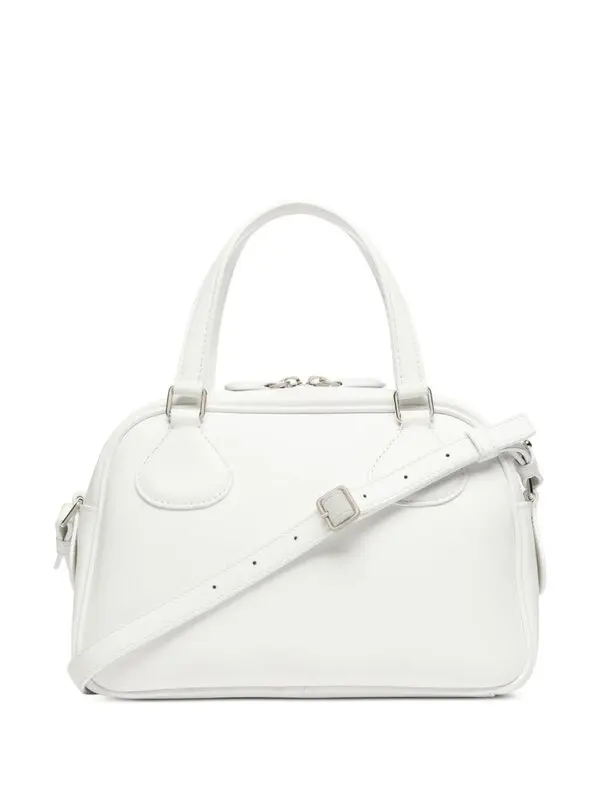 COURREGES Re-edition Leather Bowling Bag