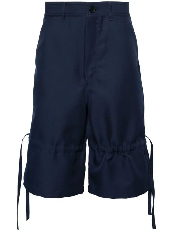 Comme Des Garçons Wide-leg Bermuda Shorts