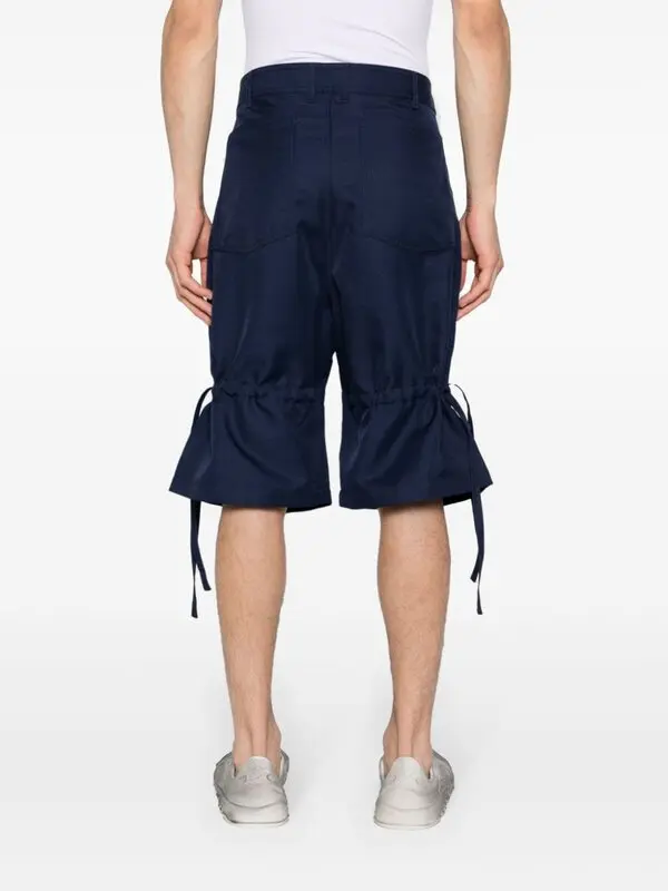 Comme Des Garçons Wide-leg Bermuda Shorts