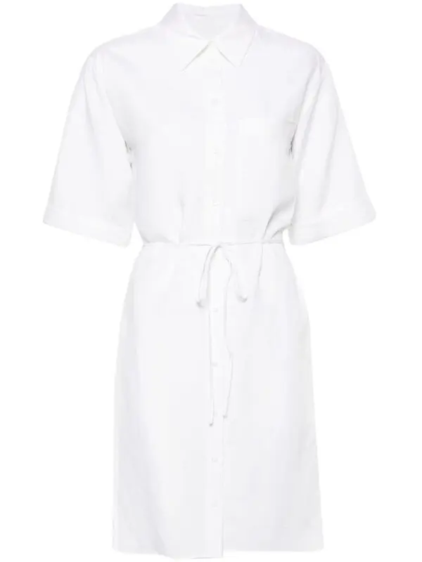 Calvin Klein Short-sleeve Belted Shirtdress