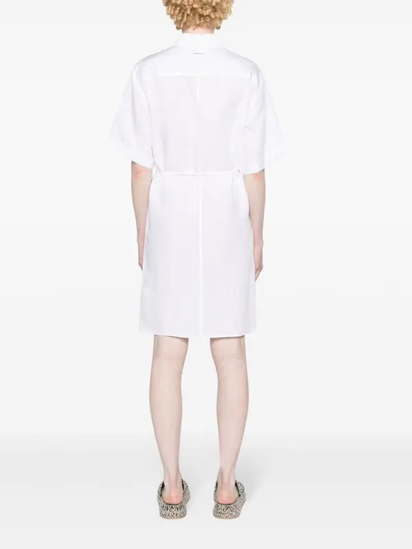 Calvin Klein Short-sleeve Belted Shirtdress