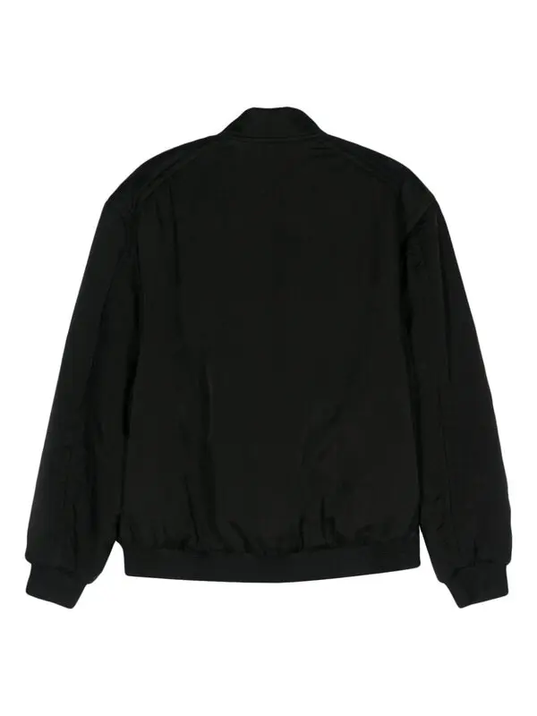 Saint Laurent Teddy Padded Bomber Jacket - Black
