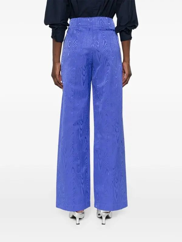 FORTE_FORTE Moiré Tailored Trousers