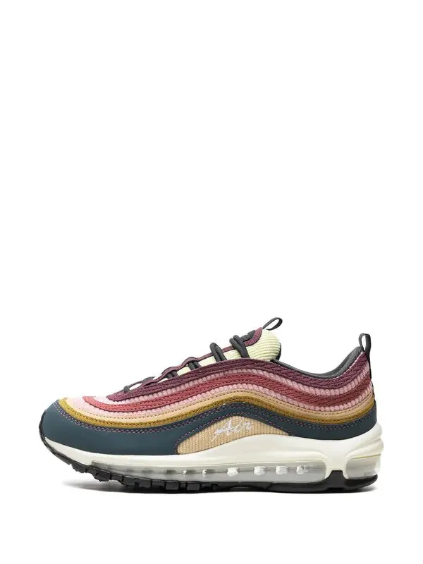Nike Air Max 97 Corduroy Sneakers Pink Editorialist