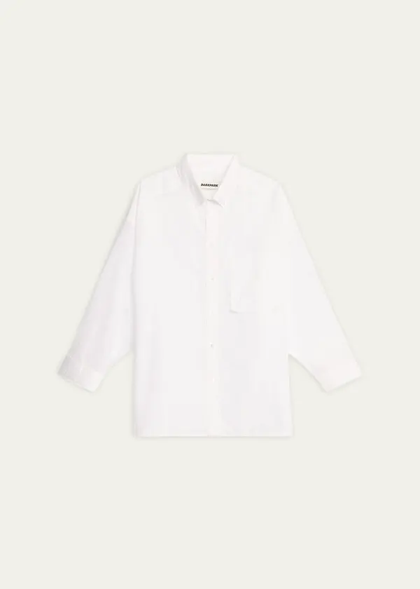 DARKPARK Nathalie Oversized Lurex Shirt